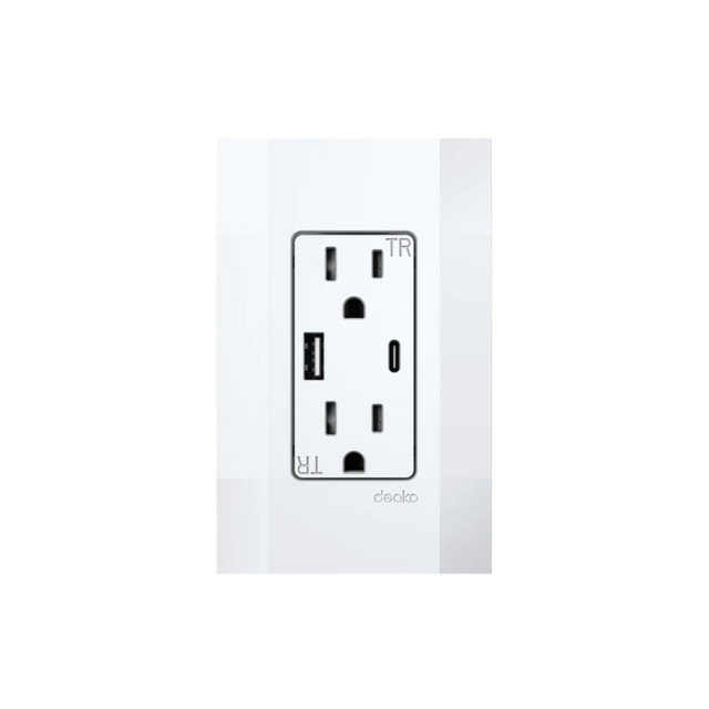 Simple Outlet with Screwless Cover – Deako