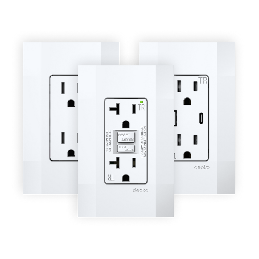 Simple Outlet with Screwless Cover – Deako