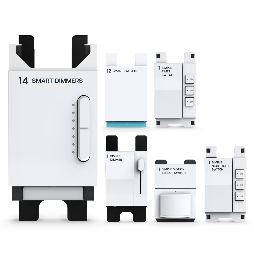 Toll Safe & Secure Lighting Package (DB-MP30-WHBB-U01) – Deako